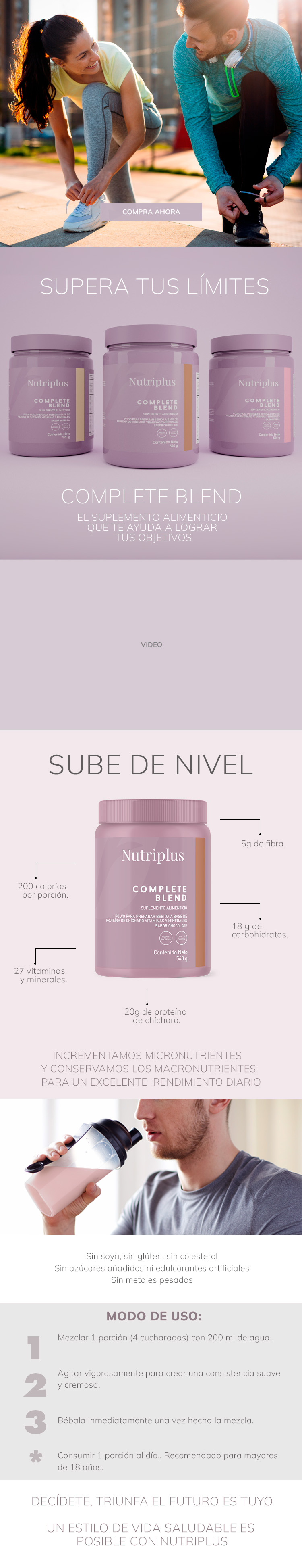 Complete Blend Chocolate